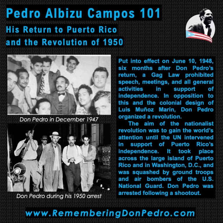 Dr. Pedro Albizu Campos 101 (Infographic) – Remembering Don Pedro